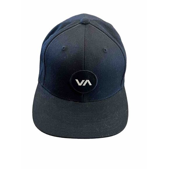 RVCA | Accessories | Rcva Patch Mens Black Mid Fit Adjustable Snapback ...